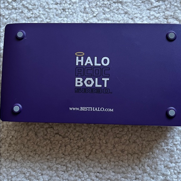 Halo | Other | Halo Acdc Bolt Portable Jump Starter Blue And Purple ...
